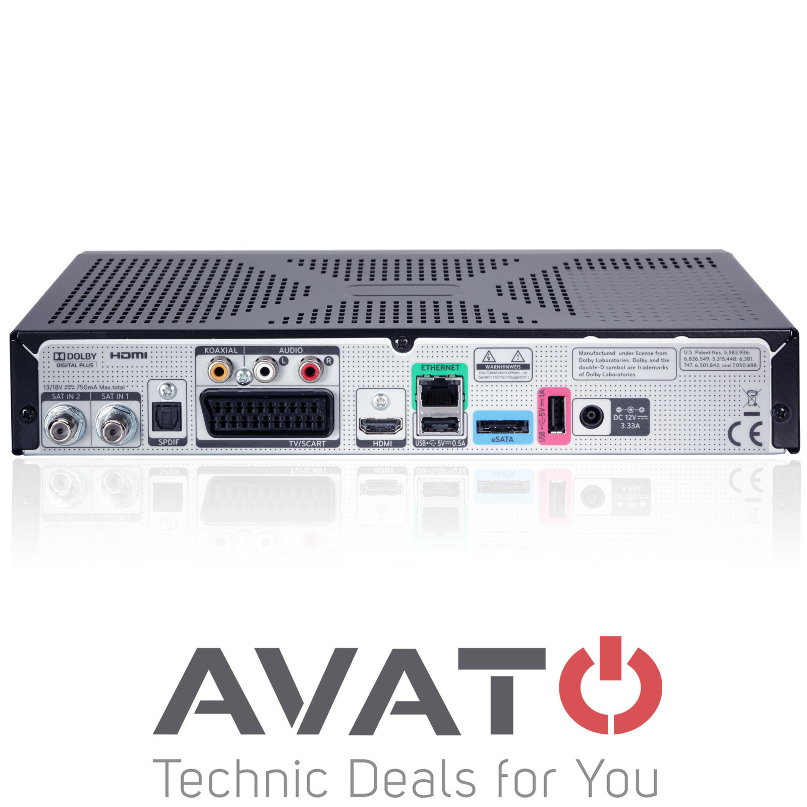 Humax PR-HD3000 SKY S HD4 DVB-S2 Sat Receiver Twin Tuner UNICABLE V13 ...