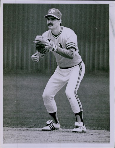 LG802 '78 Original Russ Reed Photo STEVE STAGGS Oakland Athletics ...