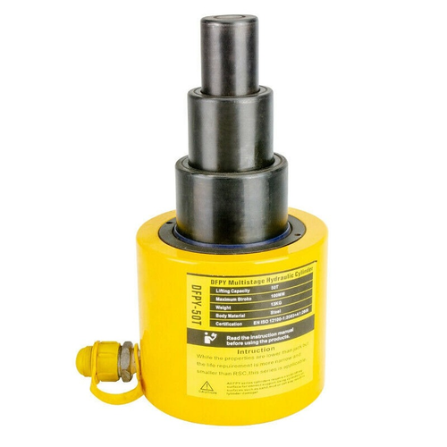 100 T Jack Multi-section Hydraulic Jack Electric Cylinder Separate Jack ...