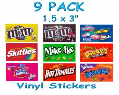 Candy & Bulk Vending - Vending Machine Stickers