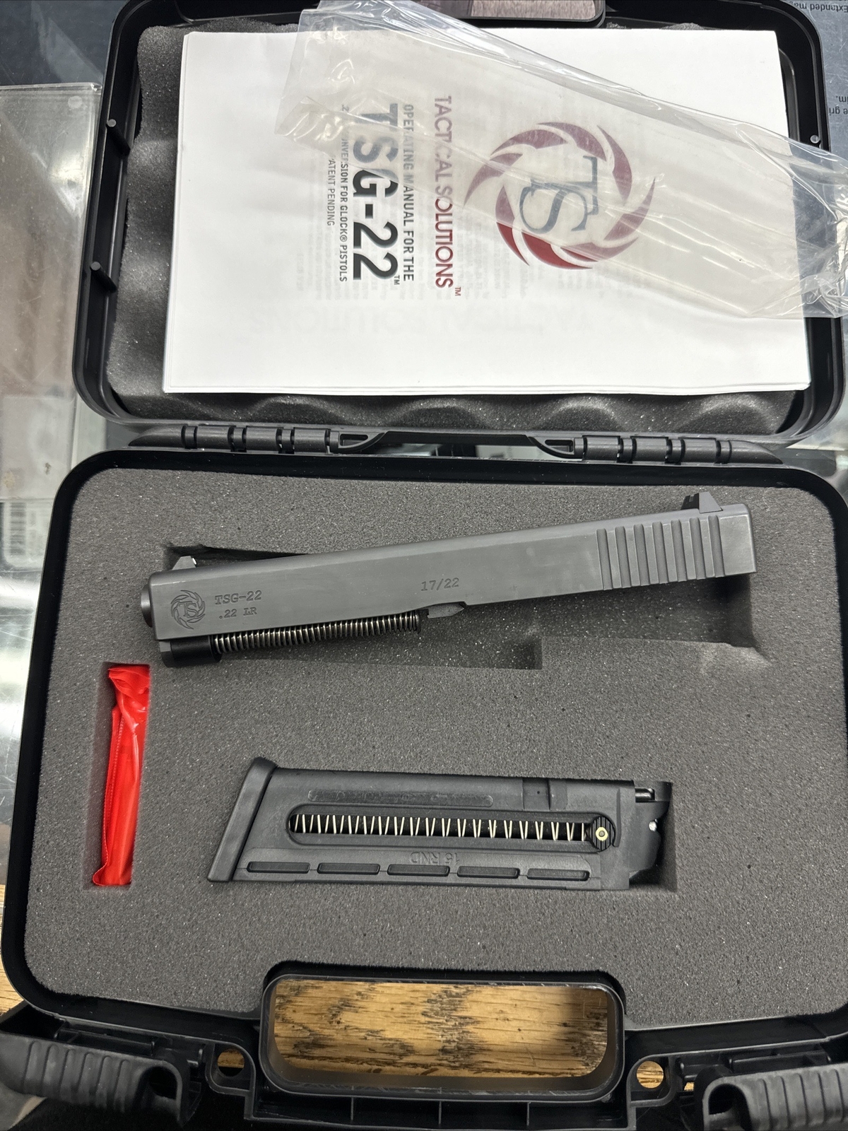 Tactical Solutions TSG-22 STD .22 Conversion Kit Glock 17 22 34 35 37 ...