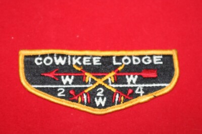 BSA OA LODGE COWIKEE LODGE 224 S ISSUE FLAP | eBay