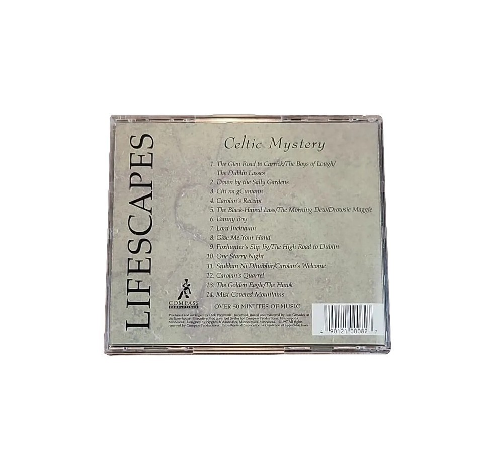 Lifescapes Traditional Celtic Melodies Celtic Mystery CD (1997 Compass ...