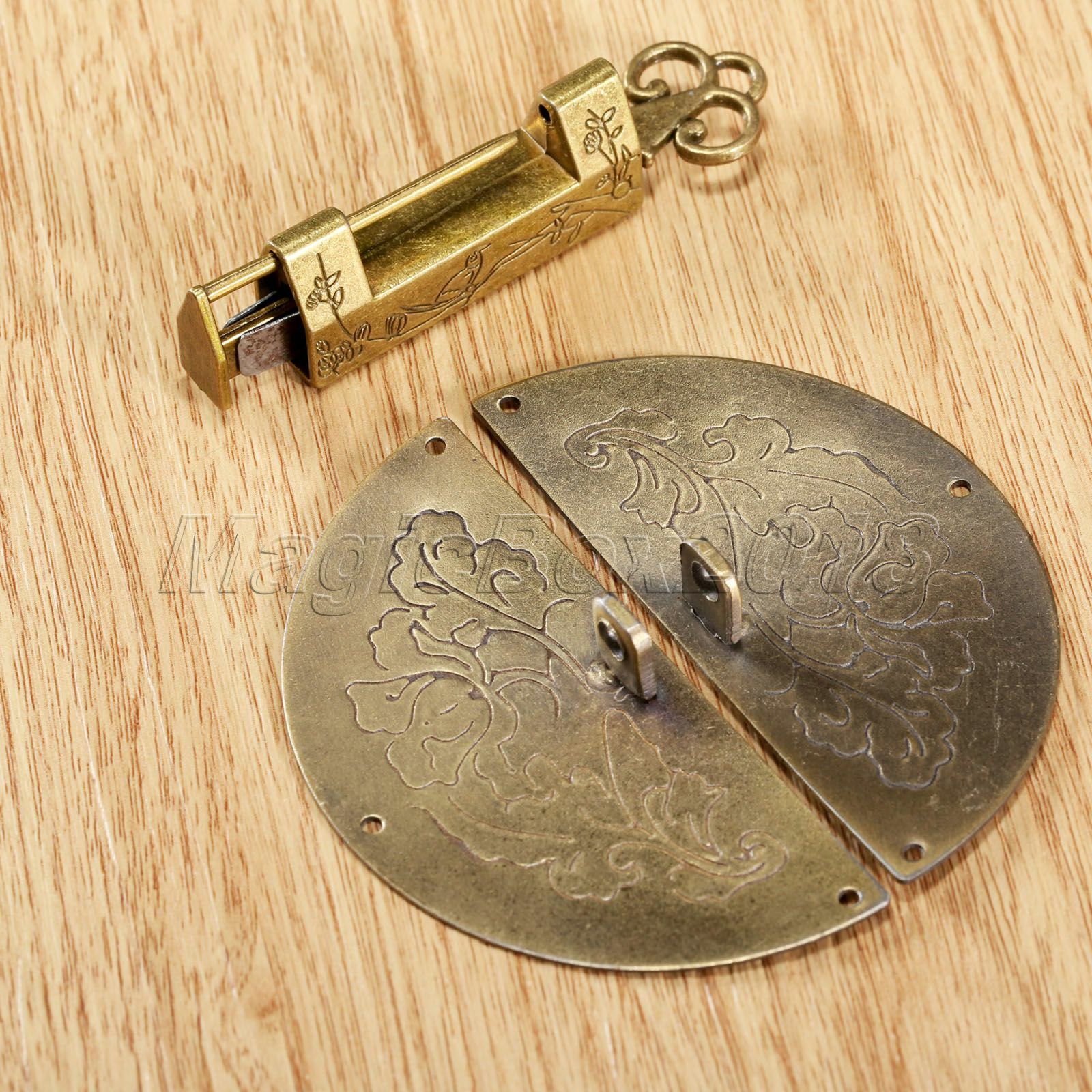 Chinese Old Decorative Furniture Cupboard Door Knock Pull Handle Retro ...