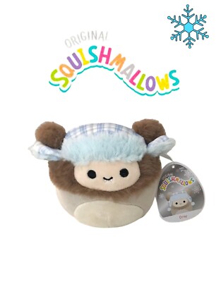 Squishmallows Dray Grey Bigfoot Sasquatch Yeti 5" Plush w/Hat + Tags ...