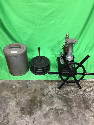Amthor Dead Weight Pressure Tester Type 470 W/weights | eBay