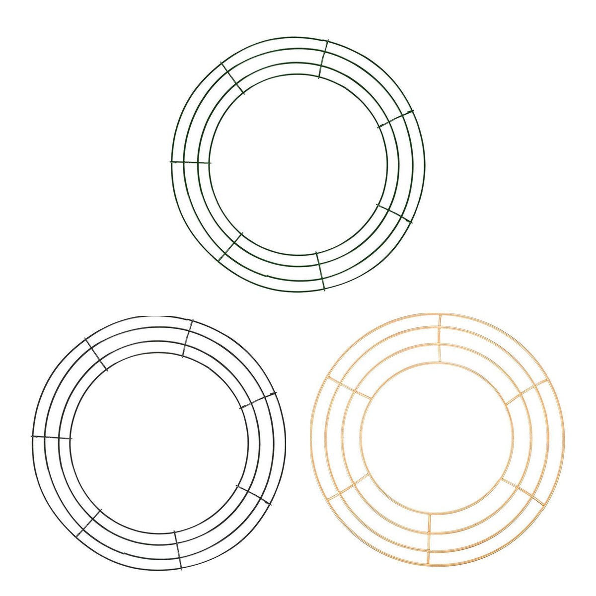 Wire Wreath Frames Upstout 2 Pack 10 Inch Wire Wreath Frame – Round