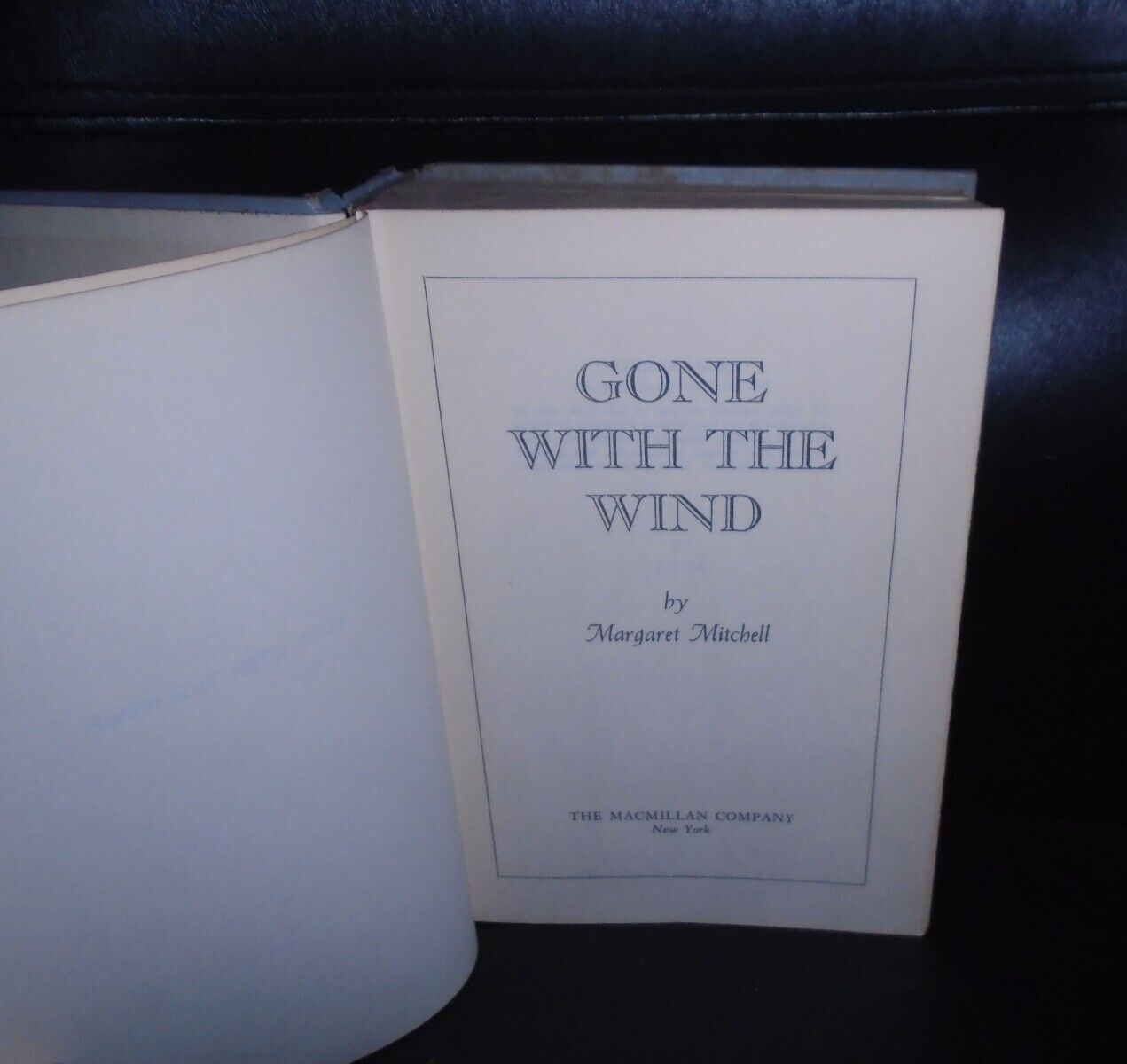 1936 GONE WITH THE WIND HARDCOVER BOOK MACMILLAN | eBay