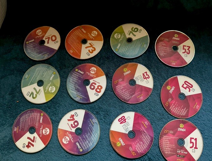 ZUMBA Fitness CD / DVD Discs Mega Mix / ZIN Instructor Network | eBay