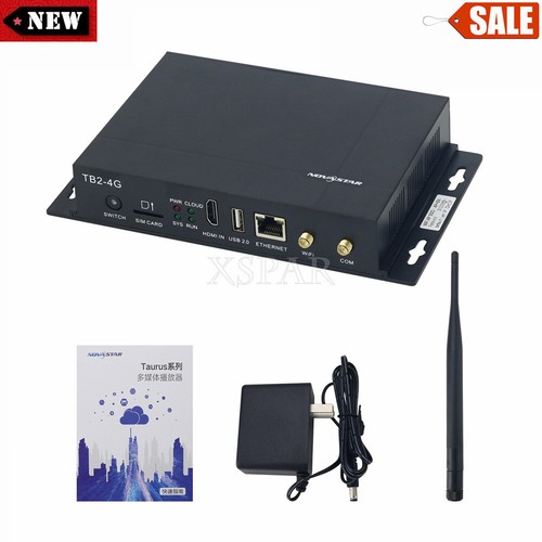 NOVASTAR TB2-4G Multimedia Player Synchronous & Asynchronous Box LED Display #F1 | eBay