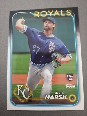2024 Topps Series 1 Alec Marsh RC Kansas City | eBay