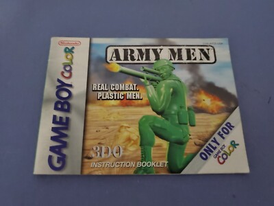 Army Men Nintendo Game Boy Color Manual Booklet | eBay