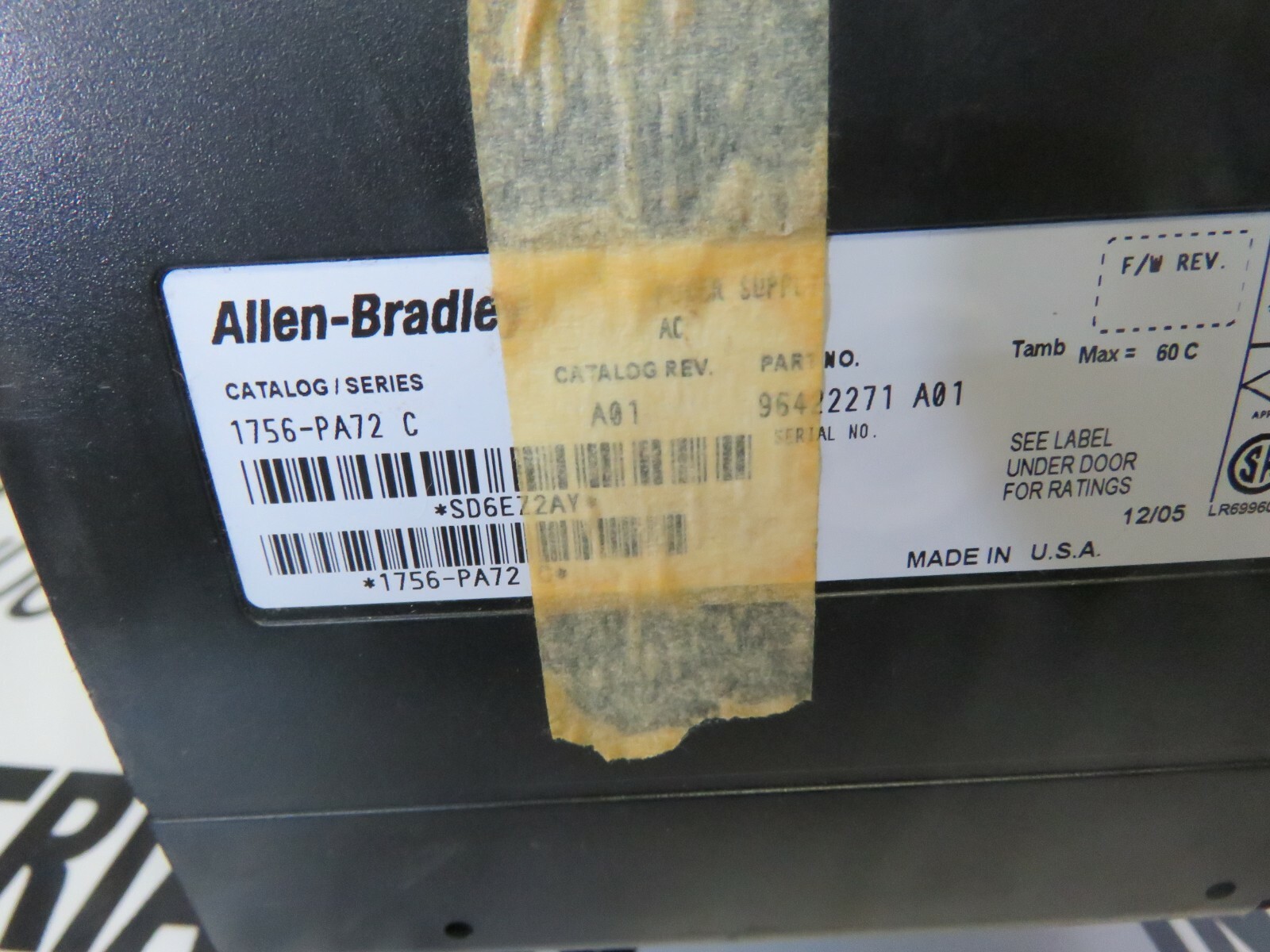 ALLEN BRADLEY 1756-L62 PROCESSOR & 1757-SRM w/ 4 MODULES USED | eBay