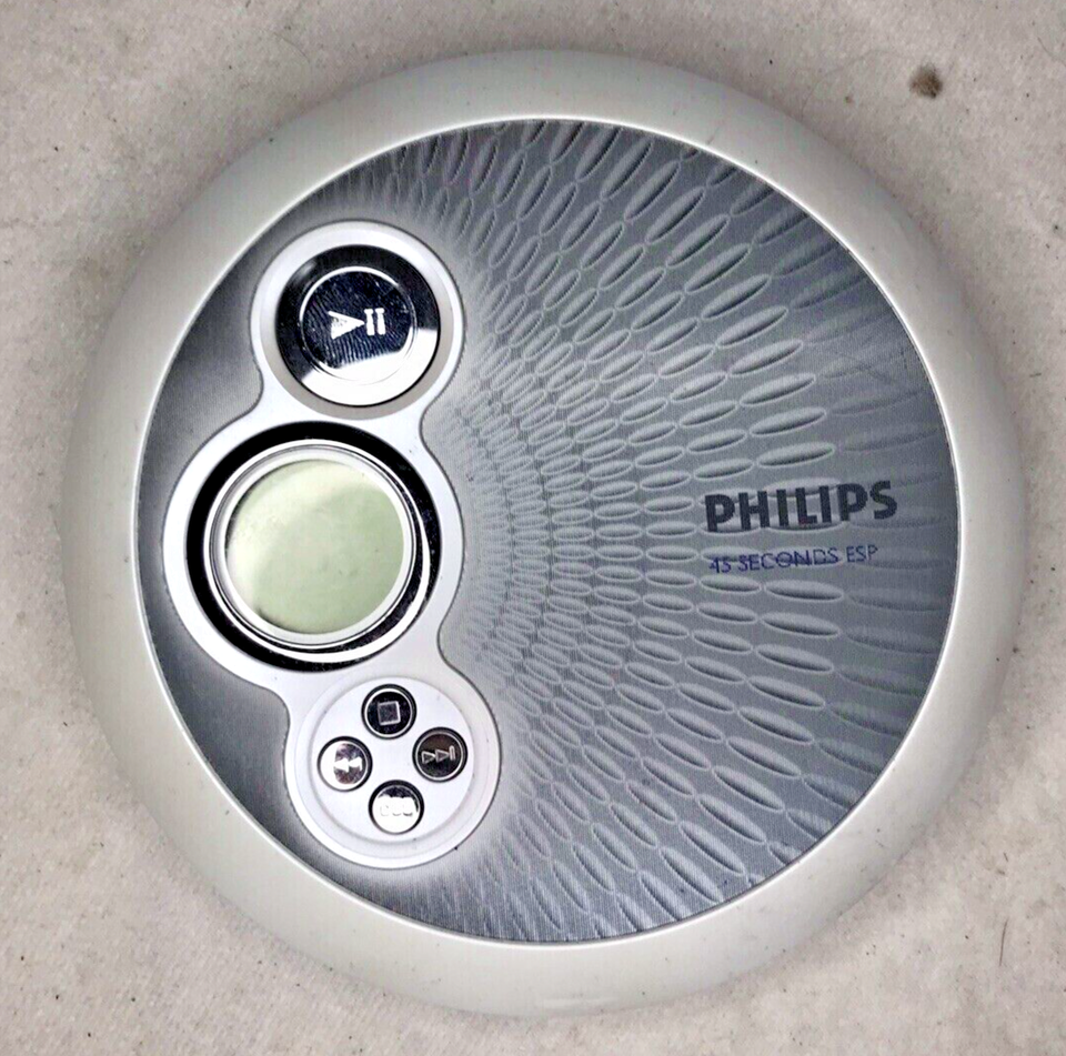 Philips Portable CD Player Walkman factory SERVICE &Tested 45 SEC. ESP ...