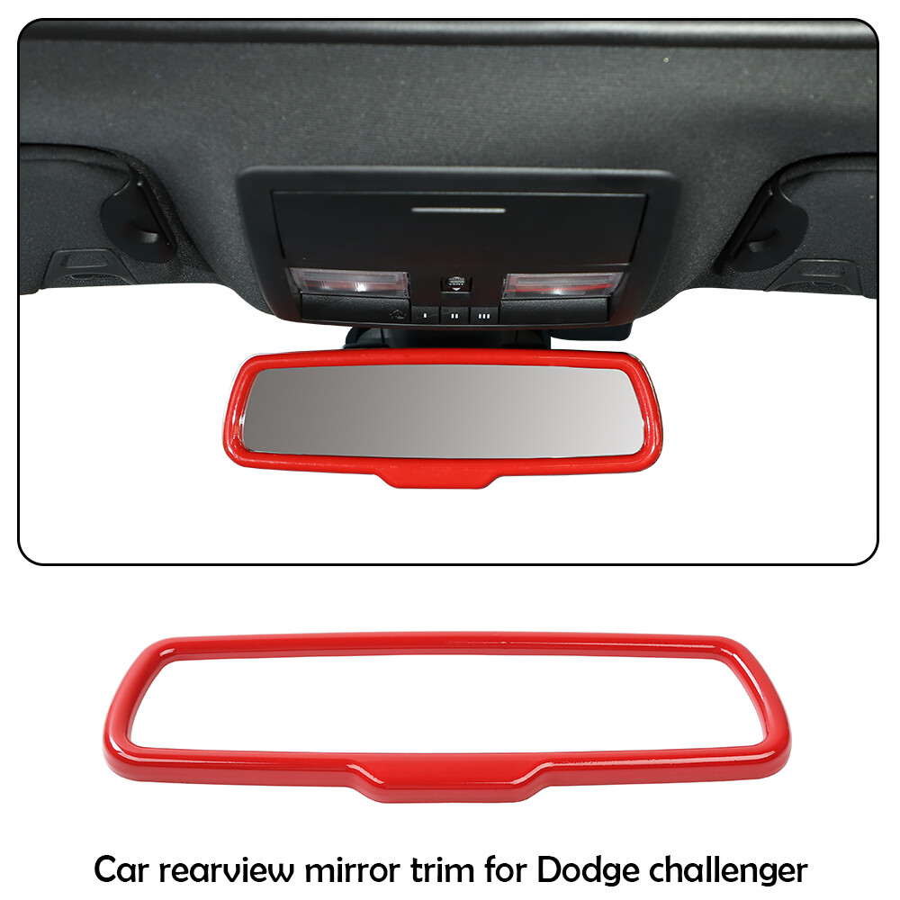 Car Interior Full Decoration Cover Trim Bezels For Dodge Challenger ...