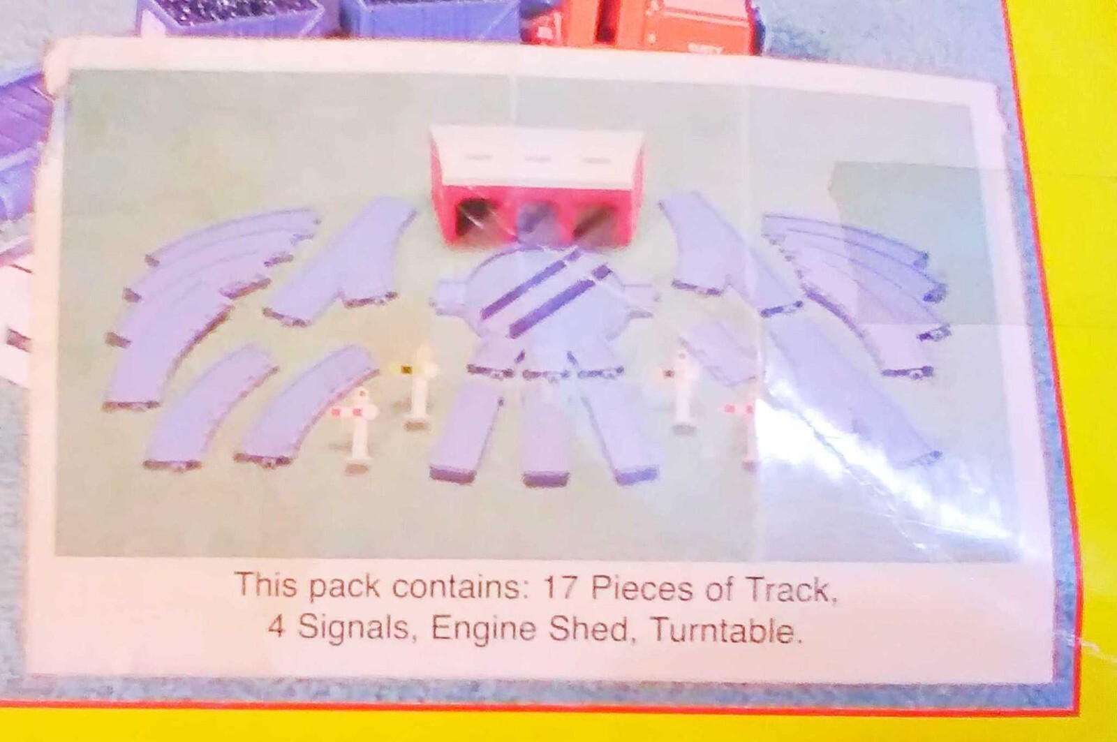 THOMAS THE TANK ENGINE & FRIENDS Turntable Playtrack 1996 Ertl ...