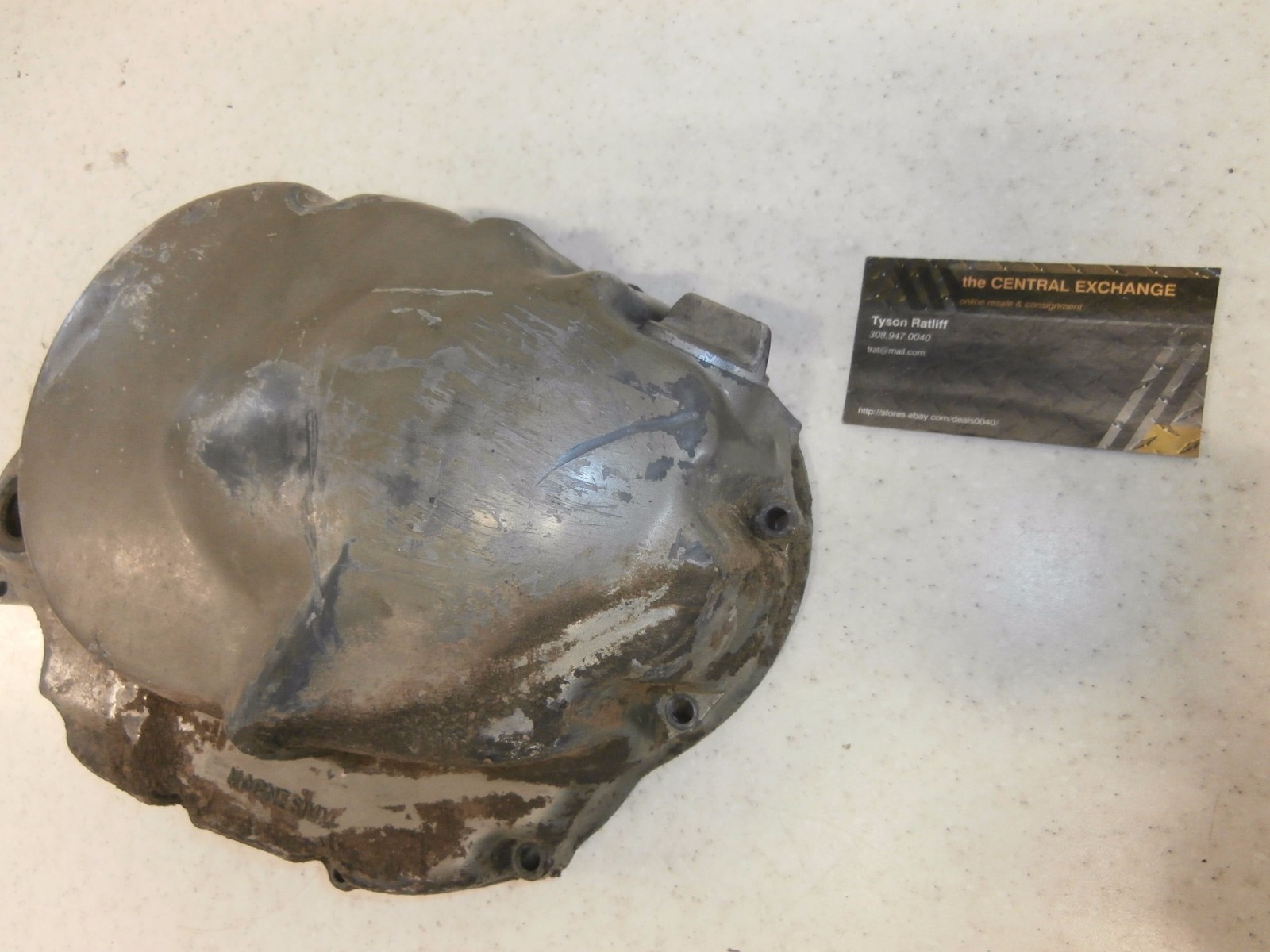 75 Honda XL175 Vintage XL 175 Genuine Engine Side Crankcase Clutch Case ...