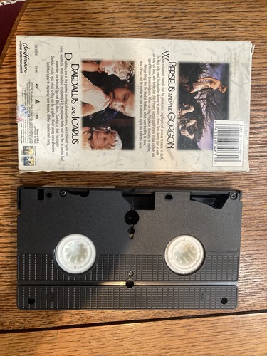 VHS Jim Hensons The Storyteller Greek Myths Perseus & Gorgon/Daedalus ...