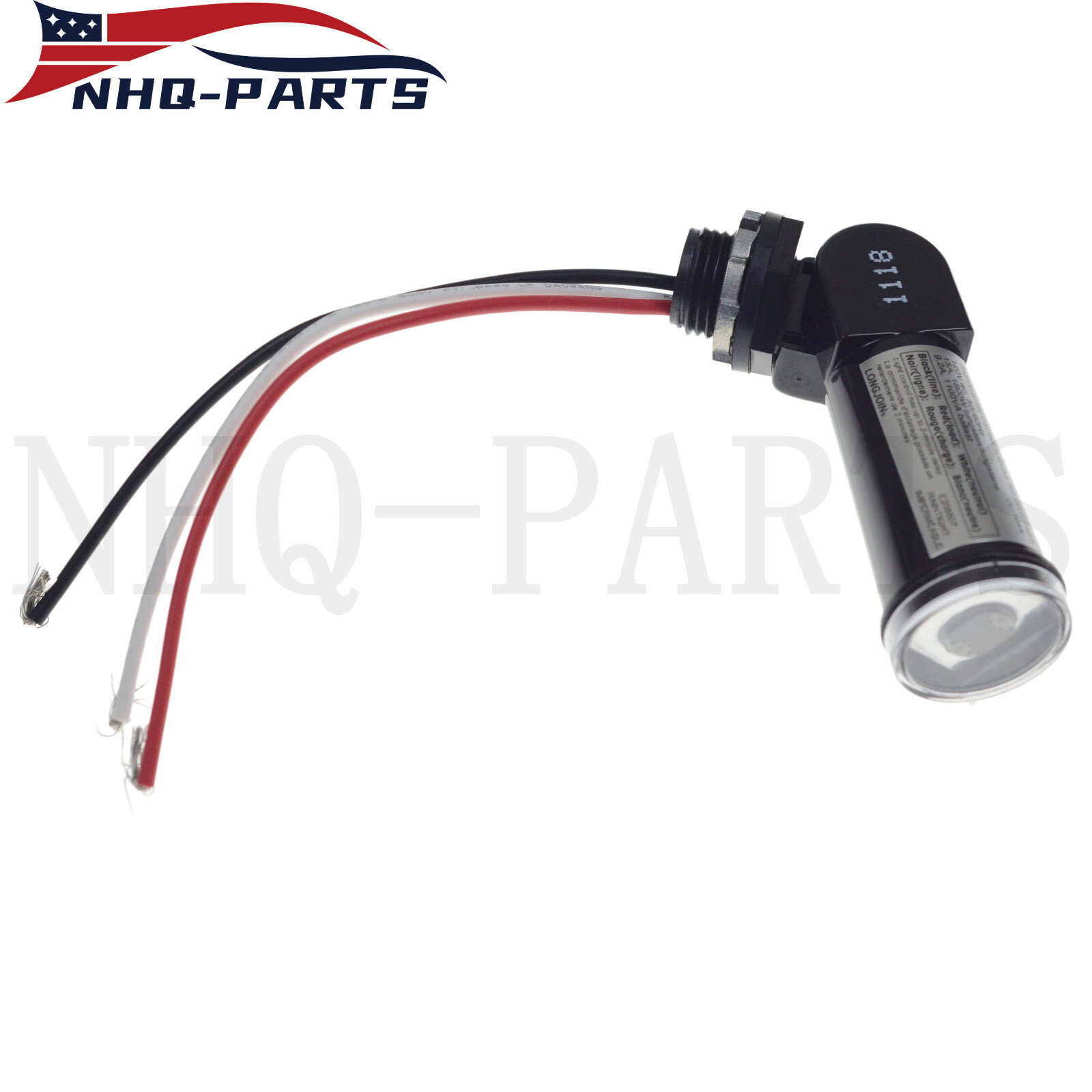 LED 120V Dusk To Dawn Outdoor Swivel Photo Cell Light Control Photocell ...