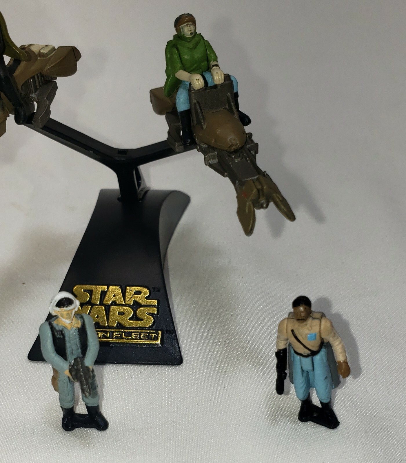 Star Wars 1996 LFL GTI Die-Cast IMPERIAL SPEEDER with Stand and 5 ...