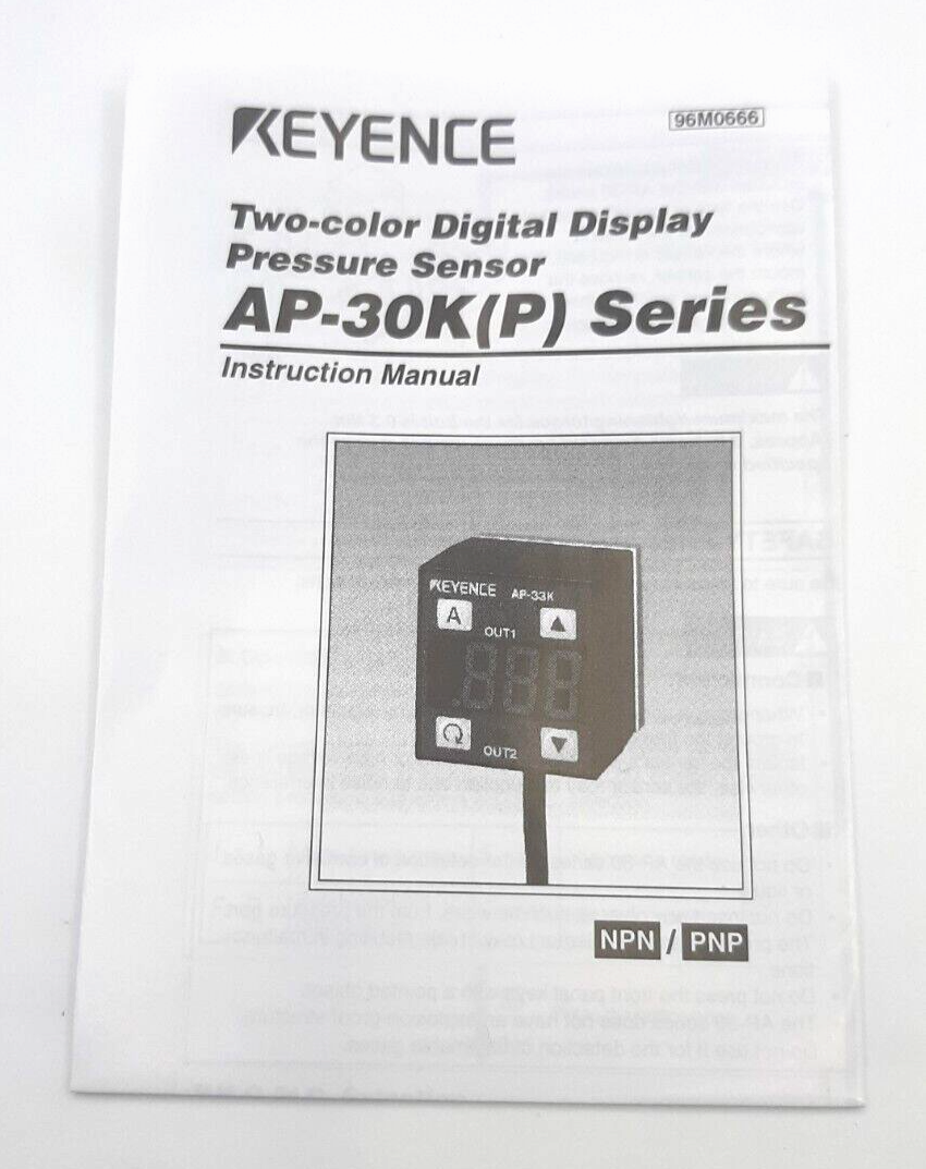One New KEYENCE AP-33KP Pressure Switch Sensor Expedited Shipping | eBay
