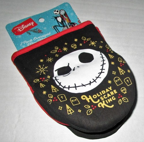 DISNEY OVERSIZED MINI MITTS 2 Pack MITT SIZE 5.5"x6.5"NIGHTMARE BEFORE ...