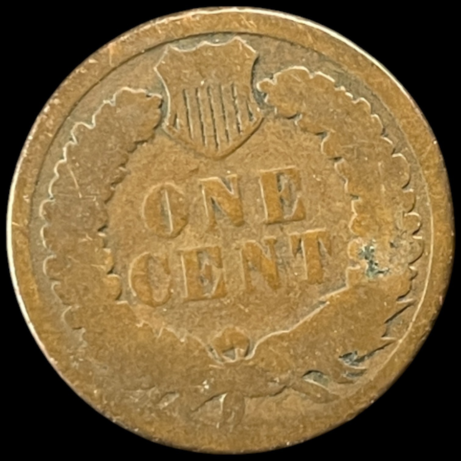 1885 Indian Head Cent Penny Antique US 1c United States of America One ...