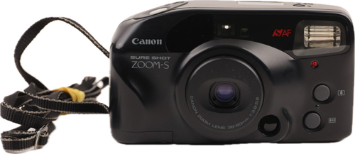 Canon Sure Shot ZOOM S 35mm Film Camera Zoom Lens 38mm-60mm - Fast Ship ...