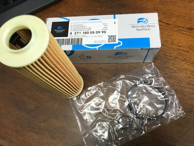 Mercedes-Benz 2711800509 Genuine OEM Oil Filter for sale online | eBay