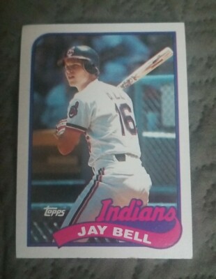 1989 Topps Cleveland Indians Baseball Card #144 Jay Bell | eBay