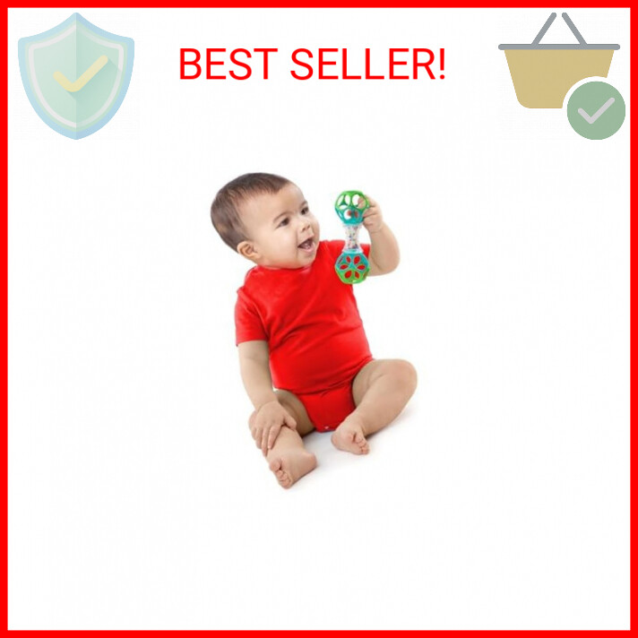 Bright Starts Oball Shaker Rattle Toy, Ages Newborn Plus | eBay