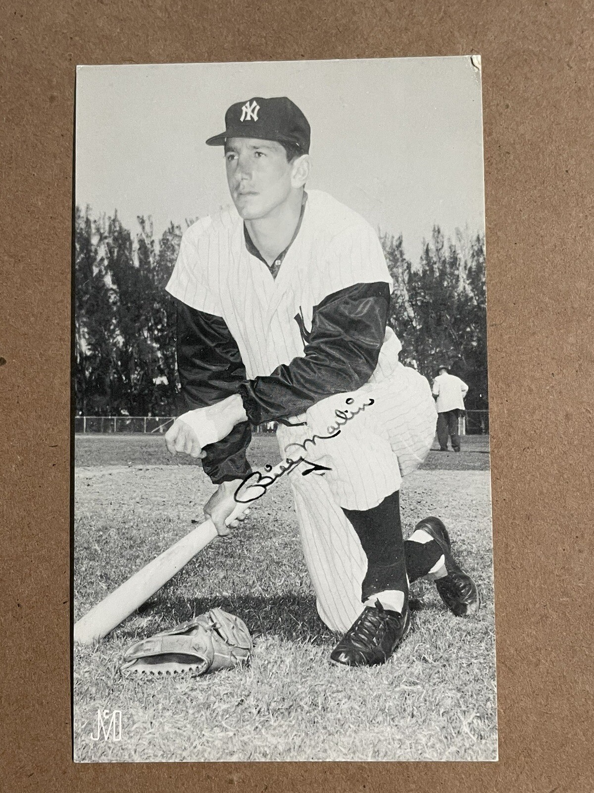 BILLY MARTIN JD MCCARTHY YANKEES POSTCARD | eBay