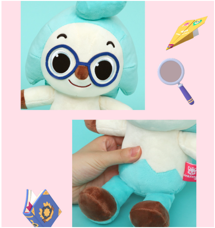 Pinkfong Wonder Star Bebe Finn Hogi Pinkfong Baby Shark 30cm Plush Doll ...