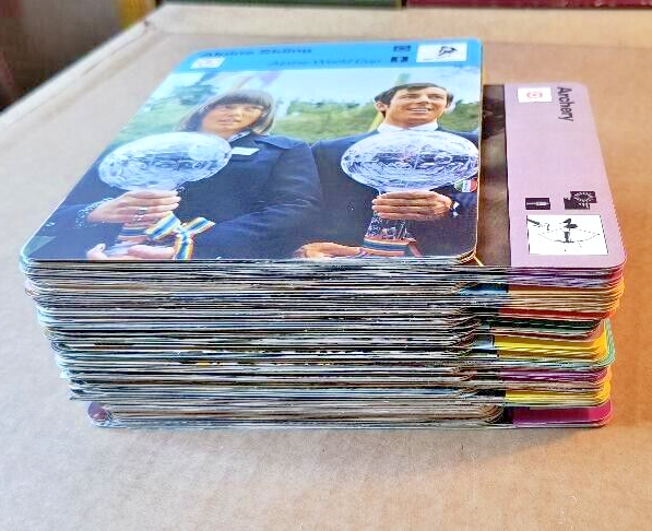 1977 Sportscaster Trading Cards, You Choose and Finish Your Set 6.25" X ...