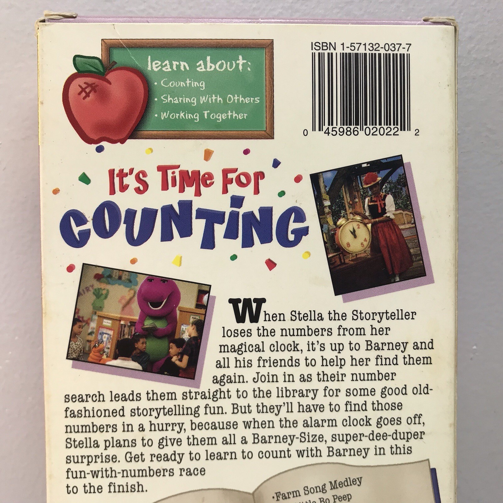 Barney It’s Time For Counting Classic | Grelly USA