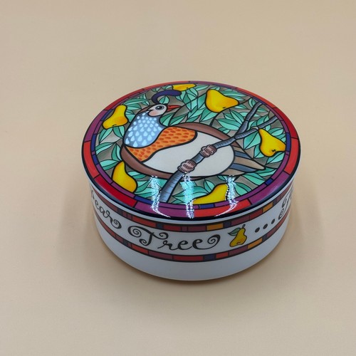 Vintage Mikasa "Pear Tree" Lidded Ceramic Box by Dan Scannell 1980s-90s ...