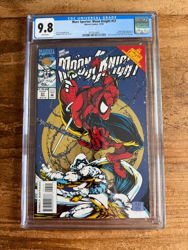 Marc Spector: Moon Knight #57 CGC 9.8 1993 Marvel Platt Cover McFarlane ...
