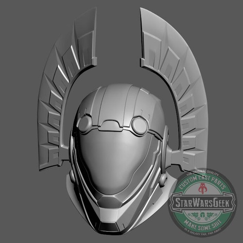 Helldivers 2 "Savior of the Free" helmet v2 custom head for action ...