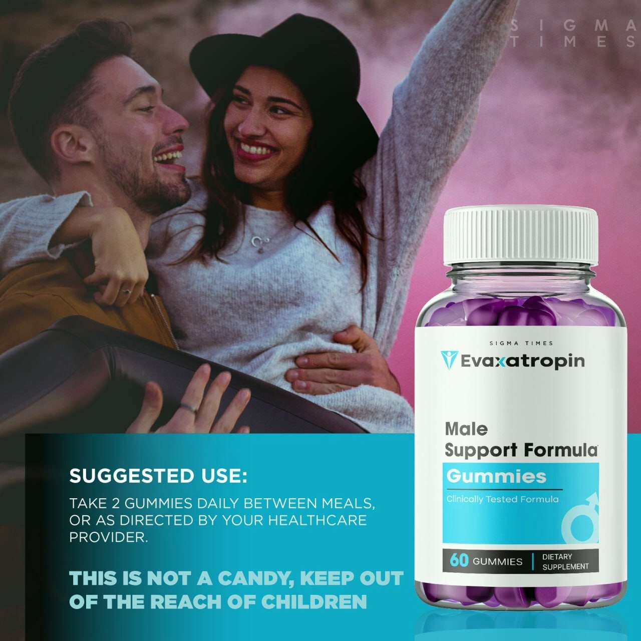 Evaxatropin Gummies, Evaxa Tropin Men, Male Enlargement Gummy, Performance 60ct | eBay