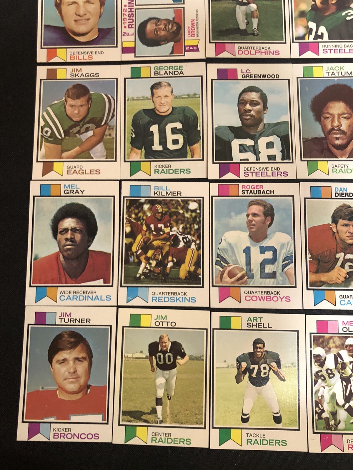 1973 Topps Football Complete Set 528 Cards Mint Beautiful High Grade | eBay