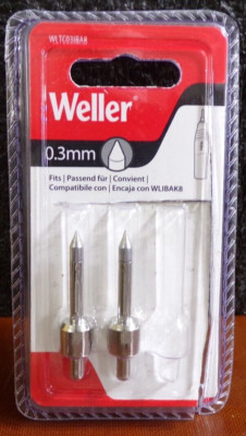 (2PC) Weller WLTC03IBA8 Conical Welding Tip Size 0.3mm Contents (G) | eBay
