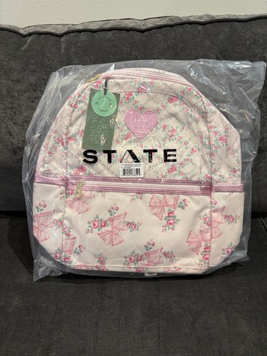 STATE x LoveShackFancy Kane Double Pocket Backpack - SOLD OUT - NEW | eBay