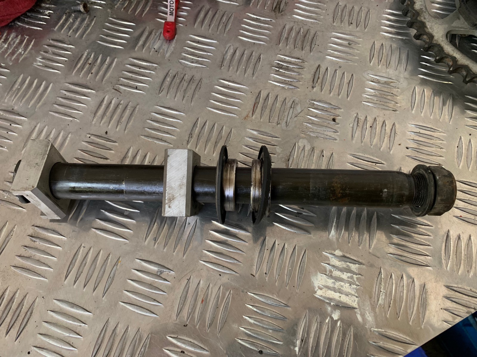 YAMAHA R6 5SL 2003 2004 2005 REAR AXLE COMPLETE | eBay