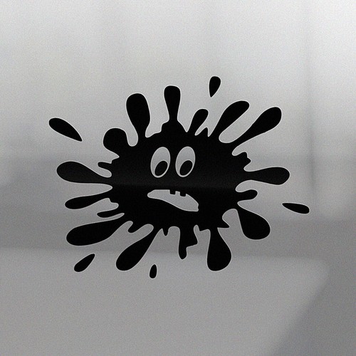 BUG SPLAT Sticker 115mm funny decal bumper window vinyl laptop decal ...