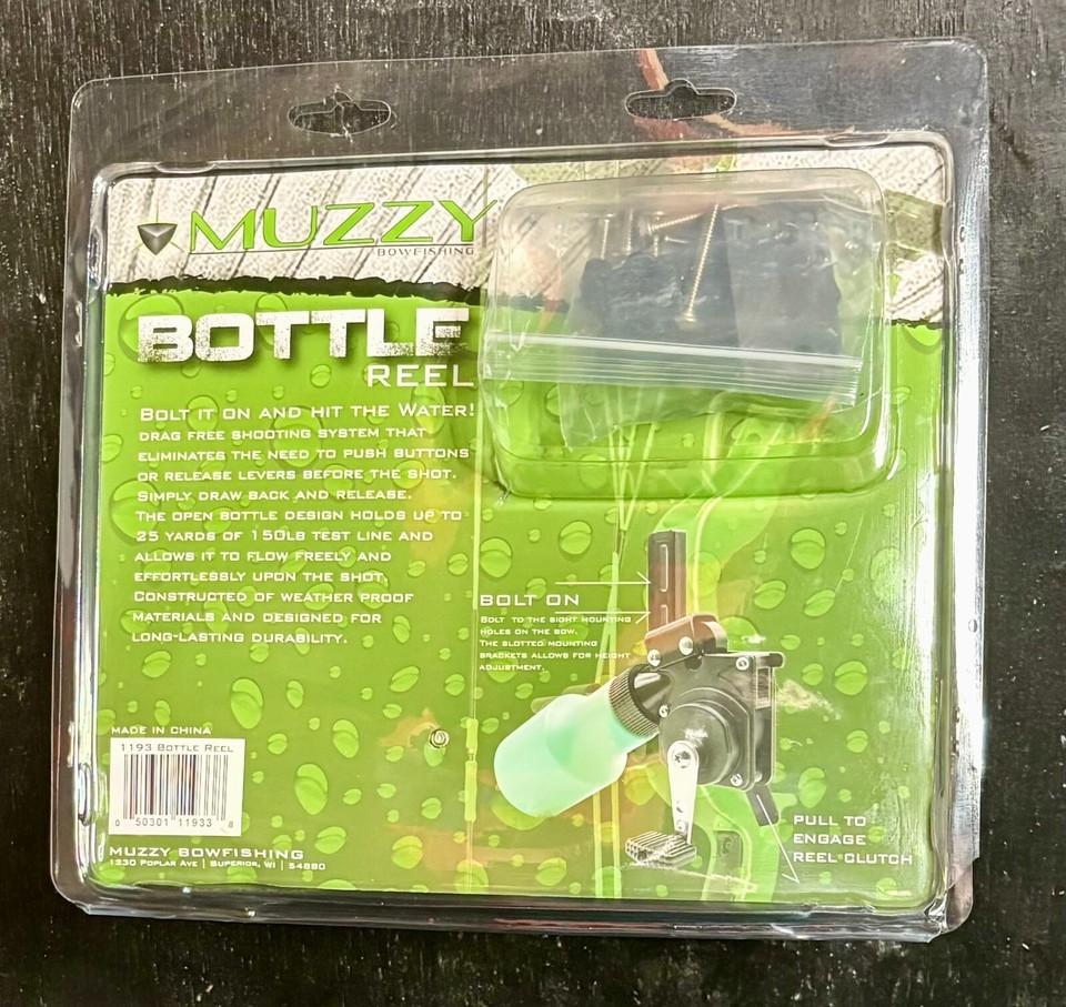 Muzzy Bottle Reel 1193 Bottle Reel | eBay