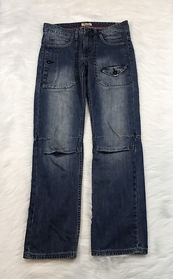 Antique Rivet Men's jeans straight leg Blue size 30 X 32 | eBay