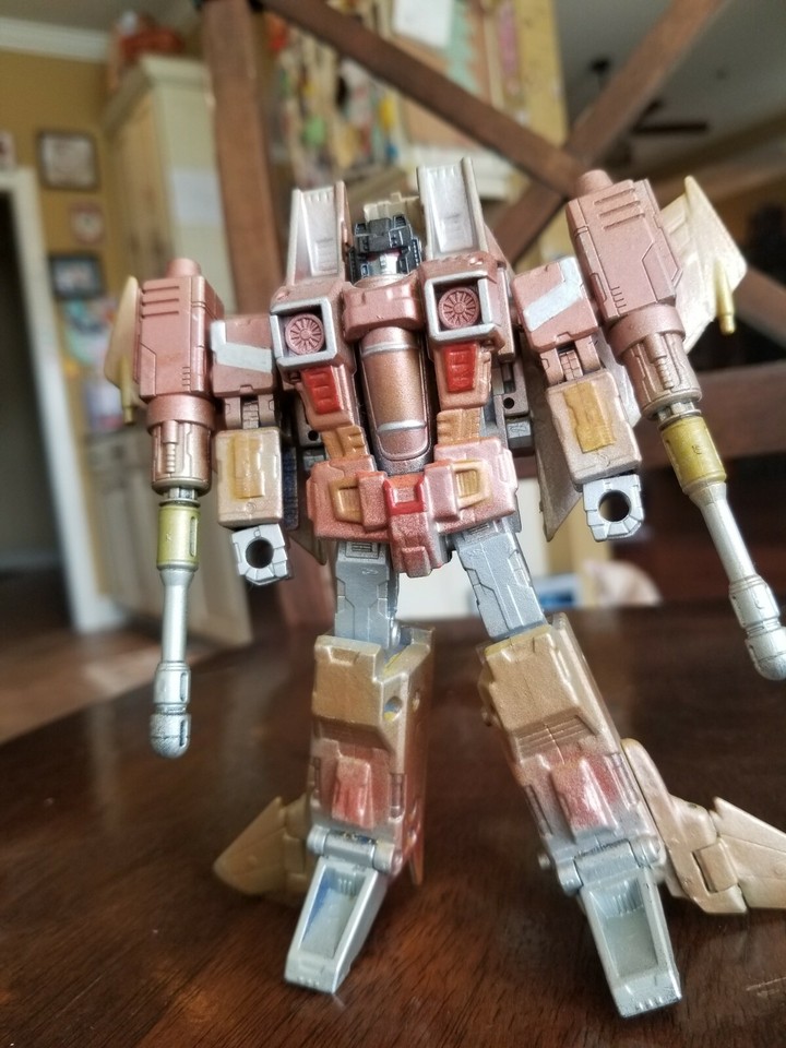 Custom Transformers - Custom Painted Metallic SUNSTORM - Deluxe Class ...