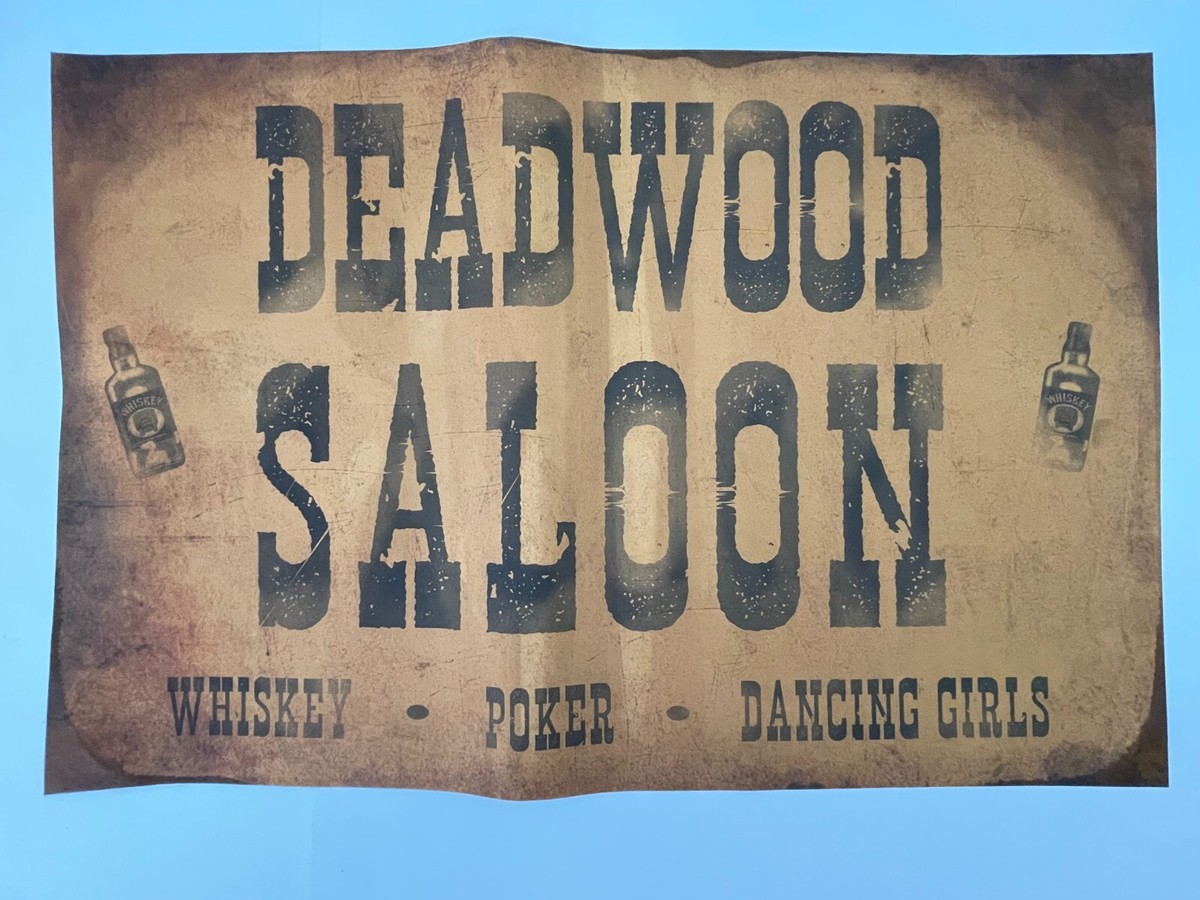 Old West Banner Large Cowboy Party Decoration Western Wanted Photo