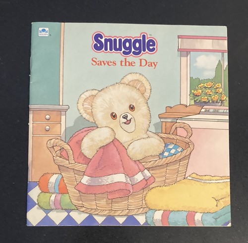 Snuggle Saves The Day Golden Book vintage. 1987 Paperback *no cassette ...