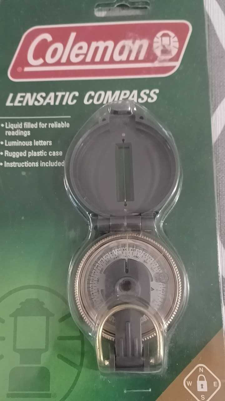 Coleman Gs187752 Compass - Lensatic 2000016504 for sale online | eBay